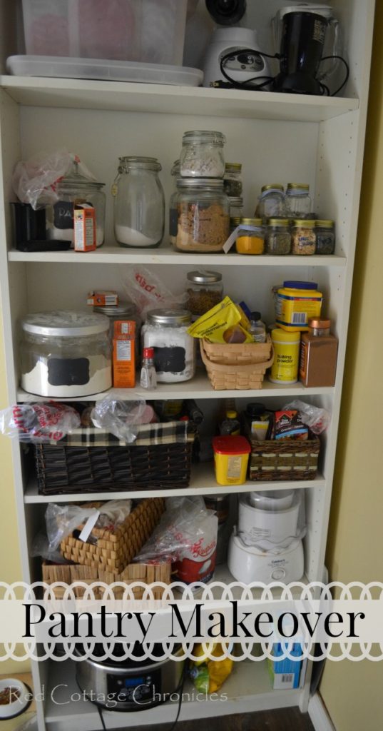 Billy Bookcase Pantry - Red Cottage Chronicles