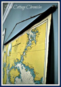 DIY Vintage Classroom Map - Red Cottage Chronicles