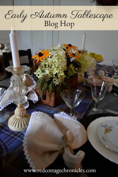 Early Autumn Tablescape Blog Hop - 5 days of fall table decor ideas