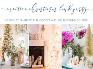 Creative Christmas Link Party including ideas for Christmas Mantels