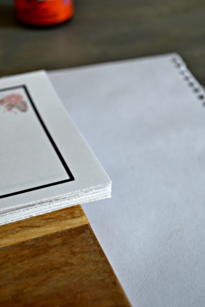 Easy Tear Off DIY Notepad - Red Cottage Chronicles