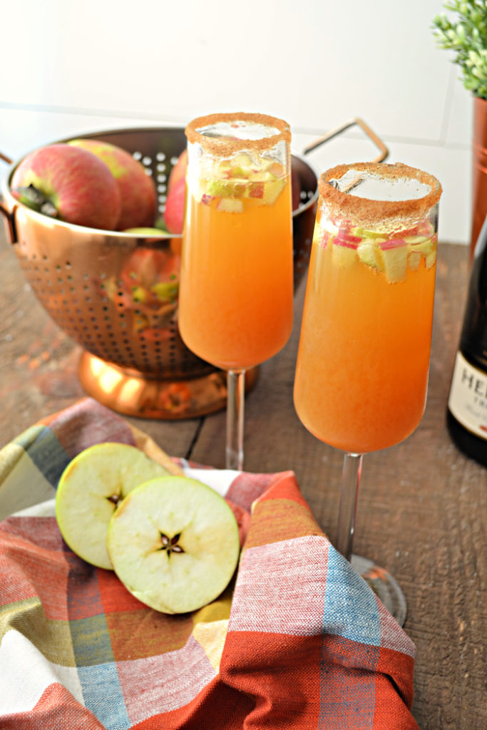 Autumn Cocktail Series - Apple Cider Spritzer Recipe