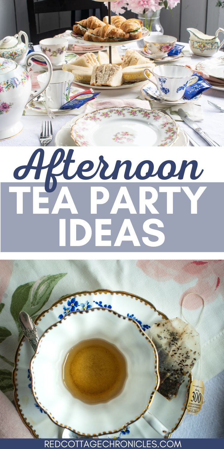 Summer Afternoon Tea Party Ideas - Red Cottage Chronicles
