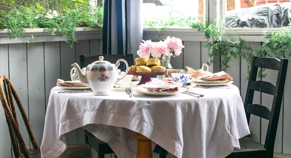 Summer Afternoon Tea Party Ideas - Red Cottage Chronicles