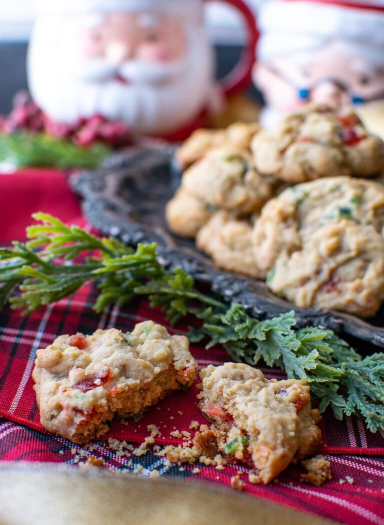 Easy Cherry Drop Cookies - Red Cottage Chronicles