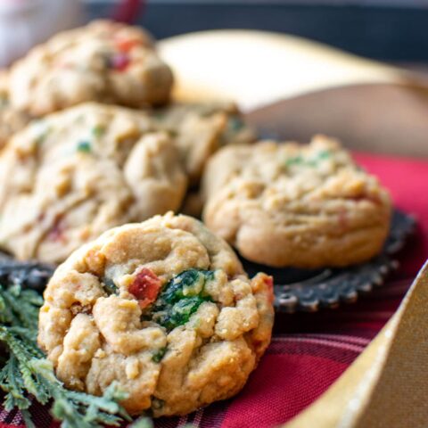 Easy Cherry Drop Cookies - Red Cottage Chronicles