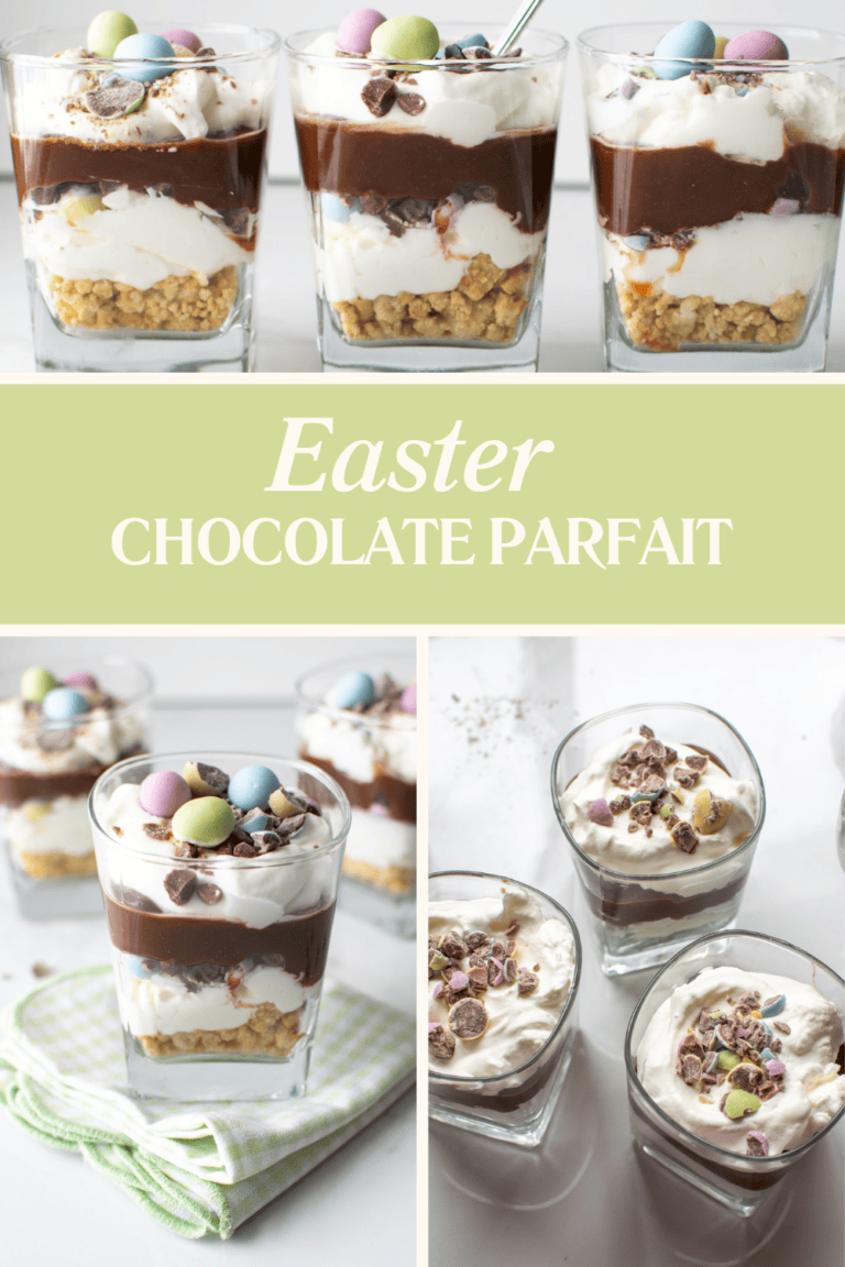 Chocolate Parfait for Easter - Red Cottage Chronicles