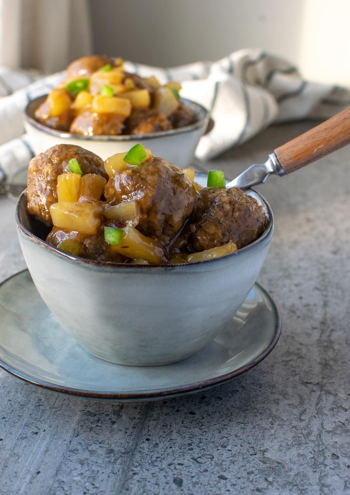 Sweet and Sour Meatballs Recipe - Red Cottage Chronicles