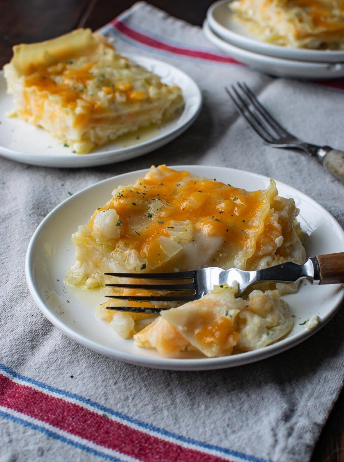 Lazy Perogy Casserole - Red Cottage Chronicles
