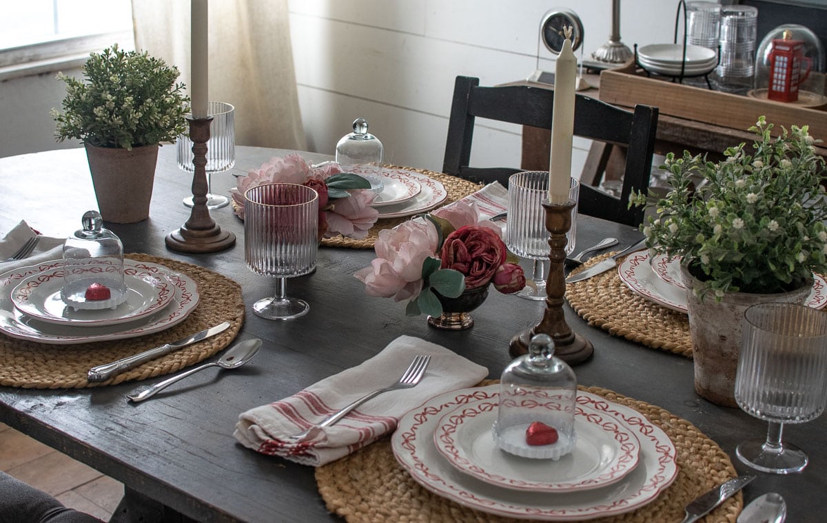 Setting a Valentine’s Table That Feels Like Home - Red Cottage Chronicles